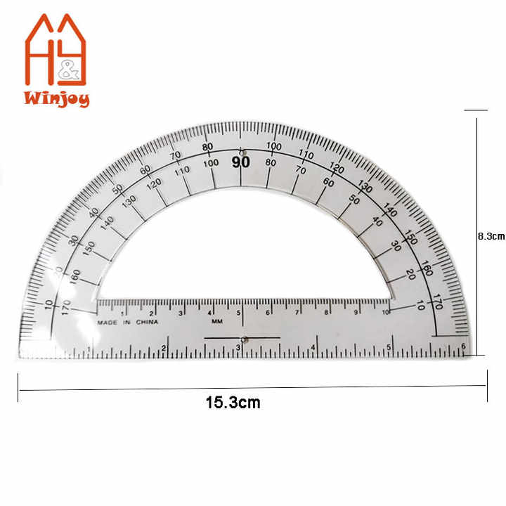 Angle Protractor Universal 180 Degree - WINJOY Quality