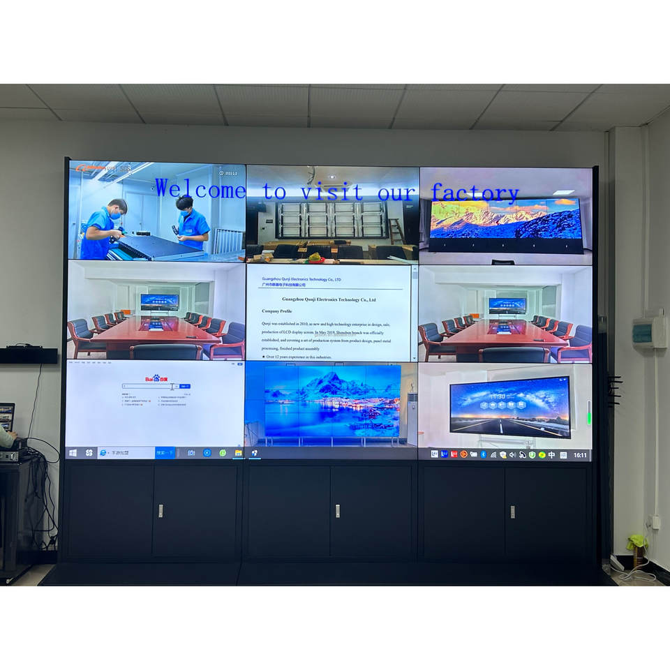 4K Ultra Thin 55-Inch 3x3 LCD Video Wall Screen for Retail Store ...