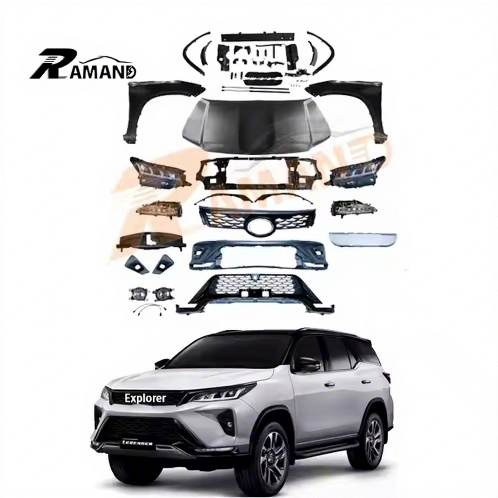 Durable Performance with Premium fortuner 2026 black body kit for Your ...