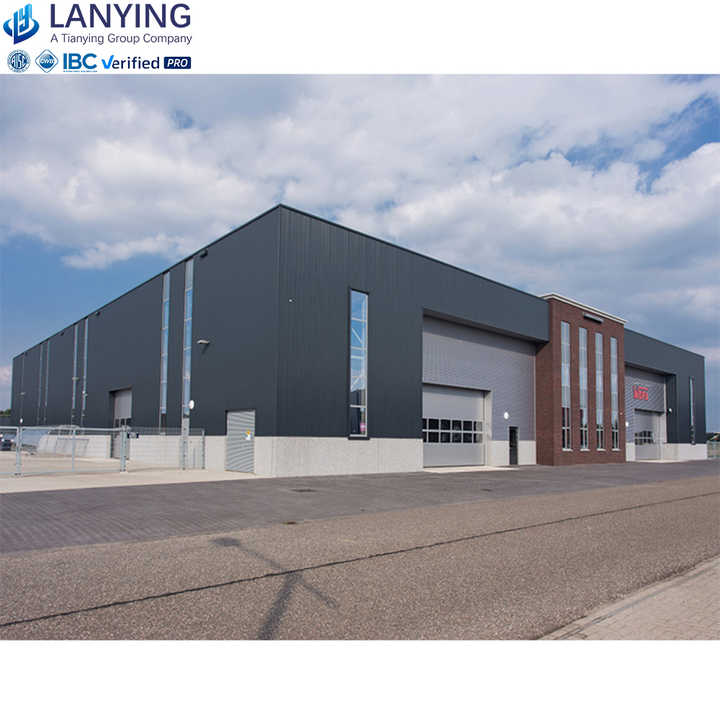 Industrial Wide Span Prefabricated Steel Building for Cold Storage