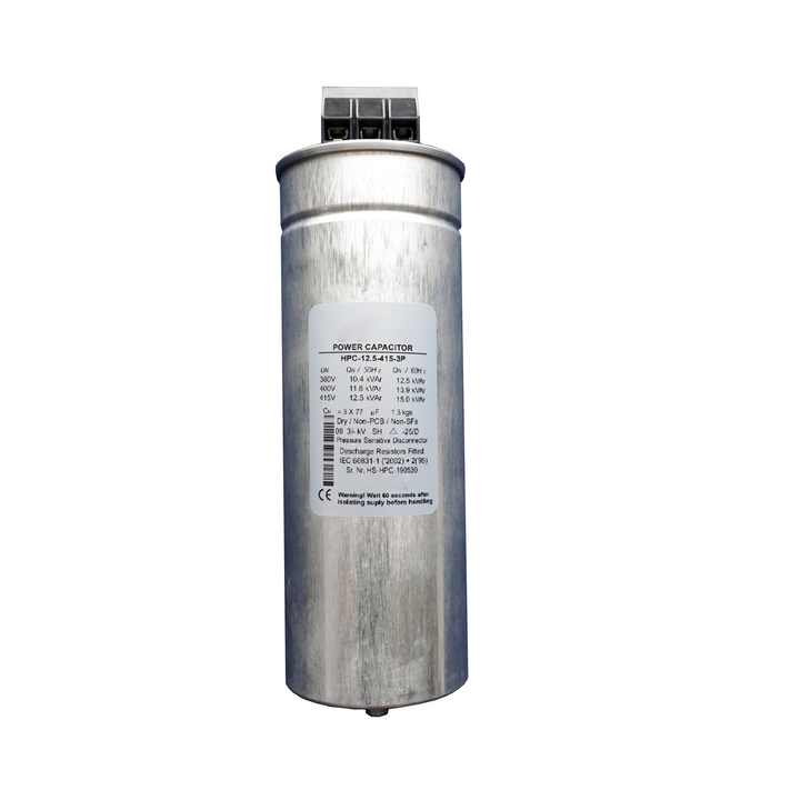 1 Kvar Capacitor - Power Factor Correction for Single Phase