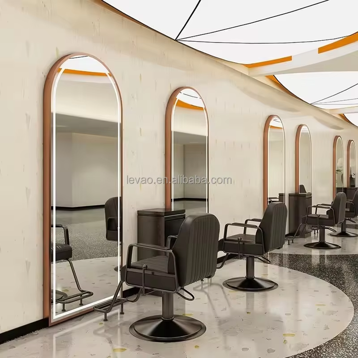 Pink Other Beauty Salon Furniture Set for Stylish Hairdressing