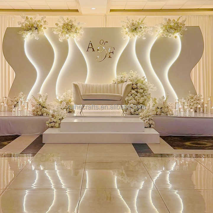 Wedding Event Backdrops PVC Panel for Elegant Decorations