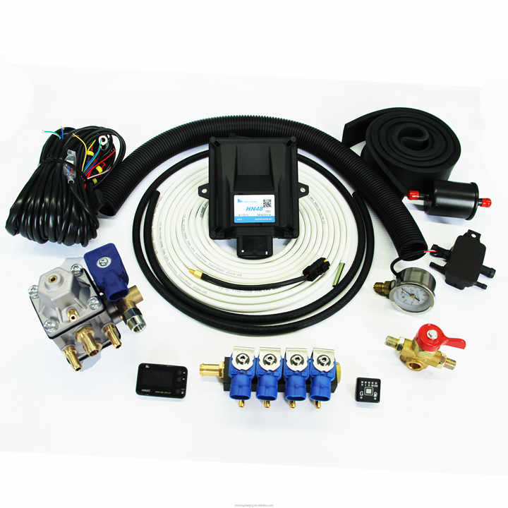 Car Gas System Equipment CNG Automotriz for 4 Cylinder