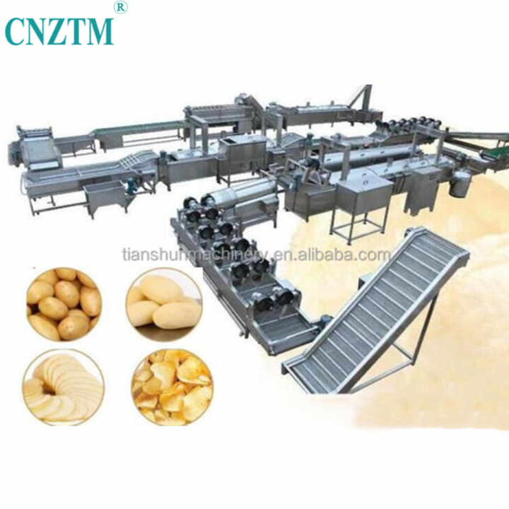 Automatic Small Potato Chip Machine Potato Chips Processing Machines ...