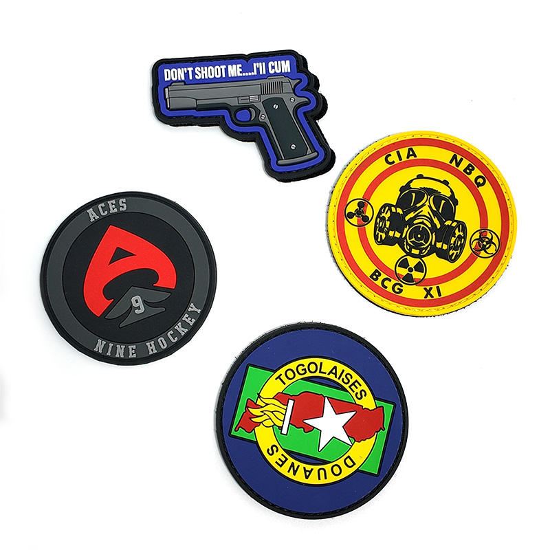 Soft PVC Label Customized PVC Patches Sew on Rubber Label Rubber PVC ...