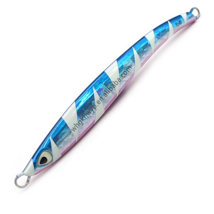 S Type Printed Slow Jig Salmon & Mackerel Jigging Lure for River/Lake ...