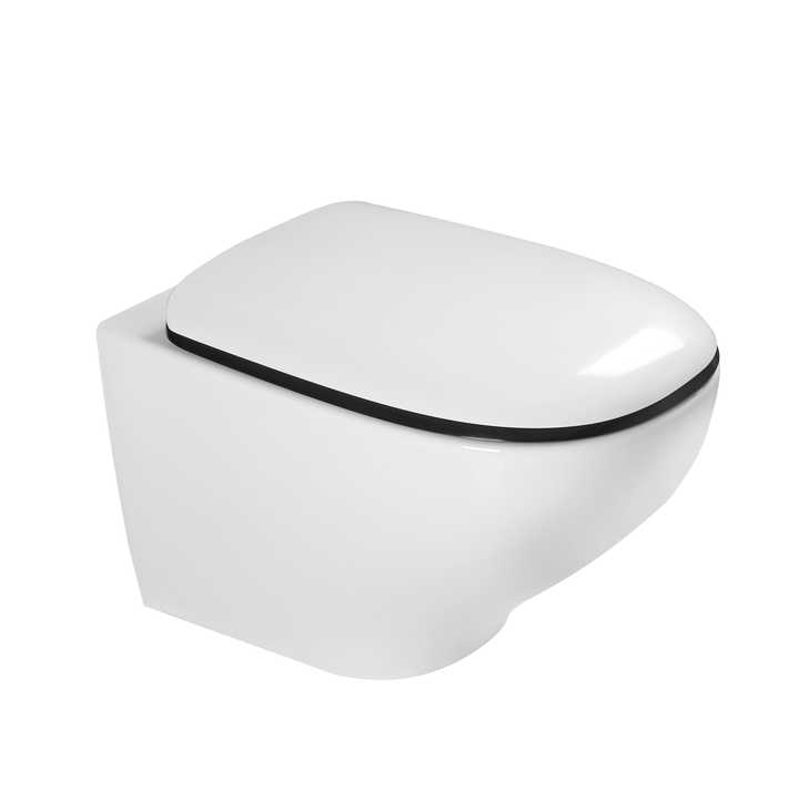 Modern Floating Hanging Toilet Wall Mounted Toilet Ceramic Easy Clean ...