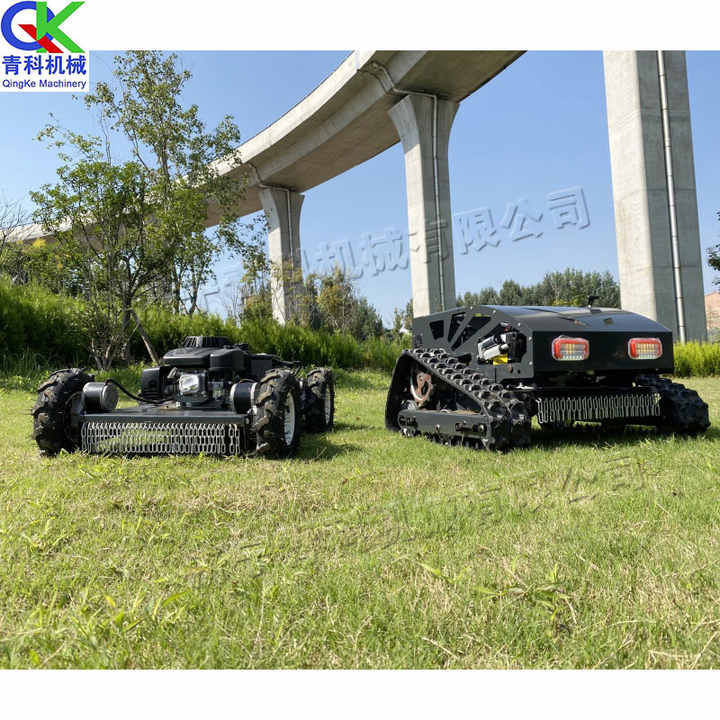 900mm Width Agricultural Cordless Automatic Lawn Mower Orchard Hillside ...