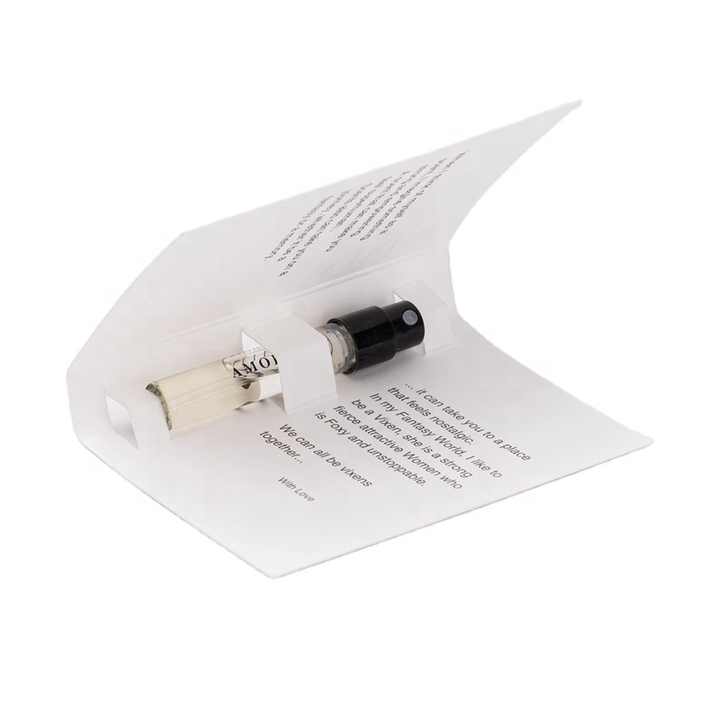 Custom Logo Print 2ml Perfume Tester Bottle - Portable & Durable