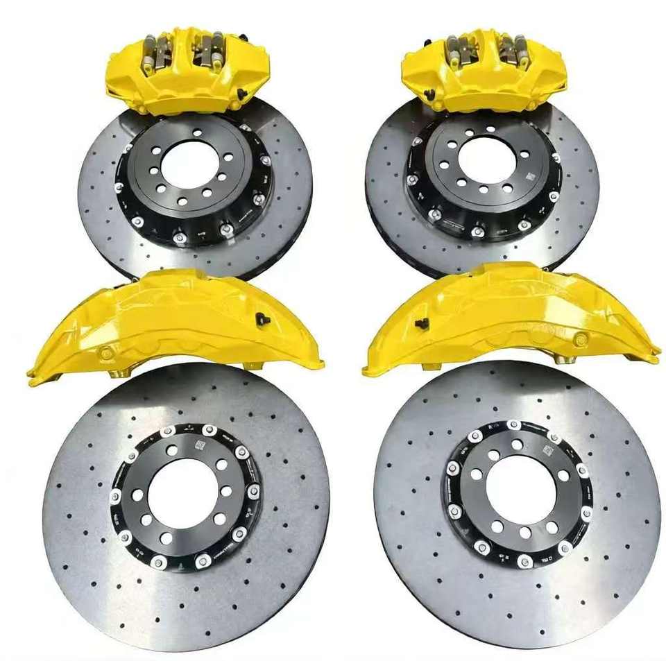 Brand New Carbon-ceramic Disc Brake Calipers for Taycan Front 10/Rear 4 ...