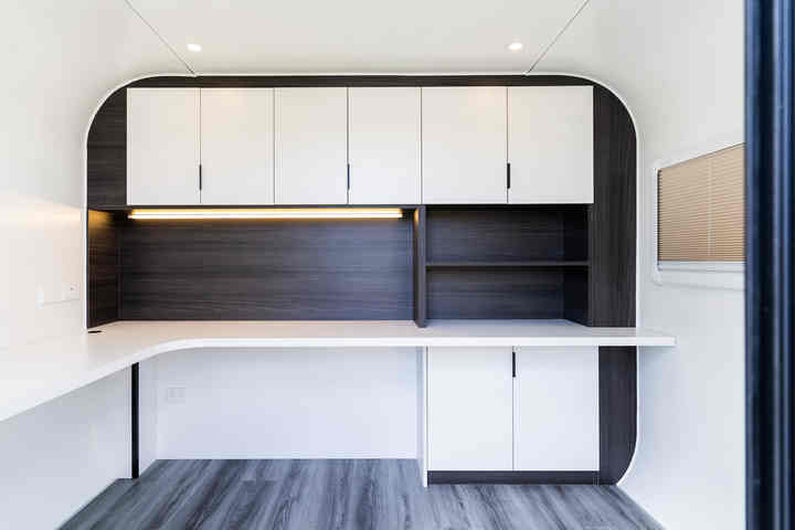 Modern Prefab Cube Cabin Office Pod - Stylish Modular Backyard Home ...