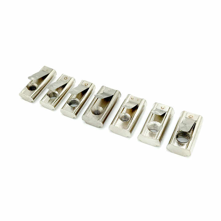 A2 A4 Stainless Steel SS304 SS316 Sheet Metal Nut Adjusting Spring Nut ...