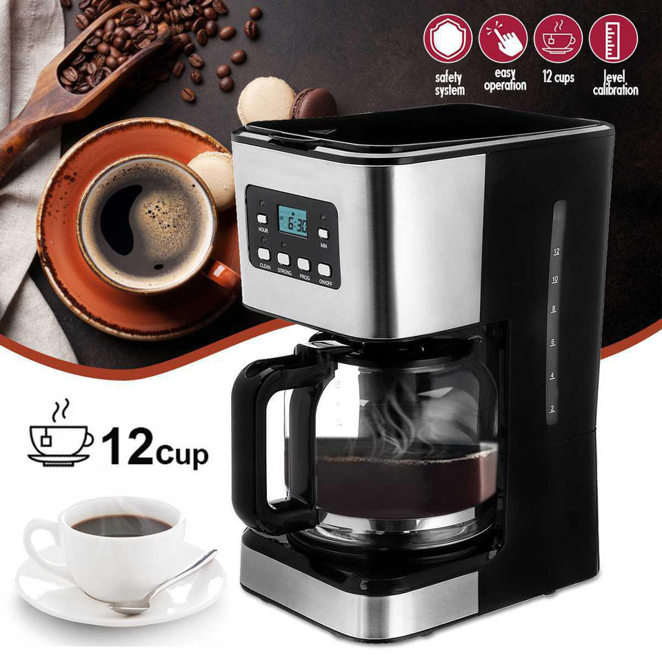 Home Fully Automatic Drip Coffee Machine, Coffee Machine, Home Fully ...