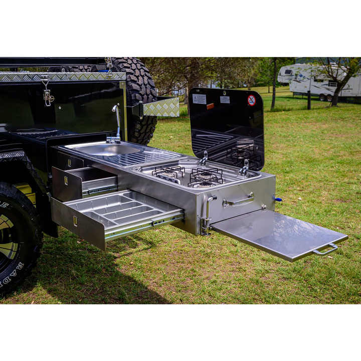 Stainless Steel Slide Out Kitchen for Camper Trailers