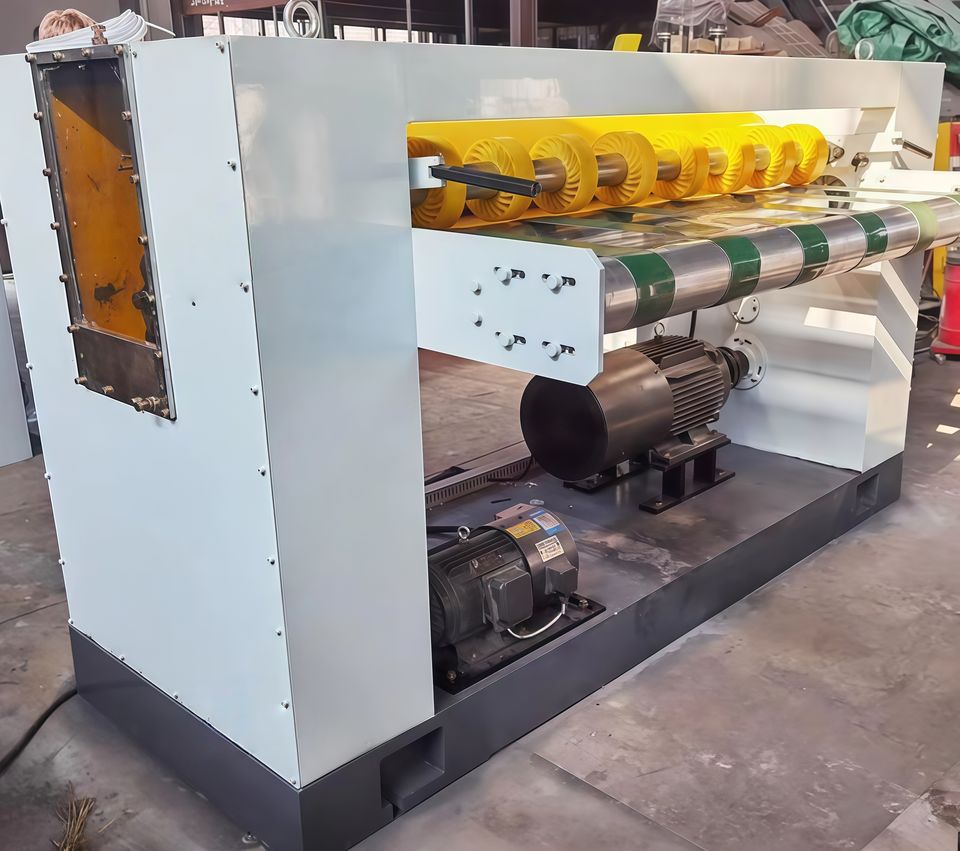 Automatic Electric Corrugated Cardboard Making Machinery with Motor and ...