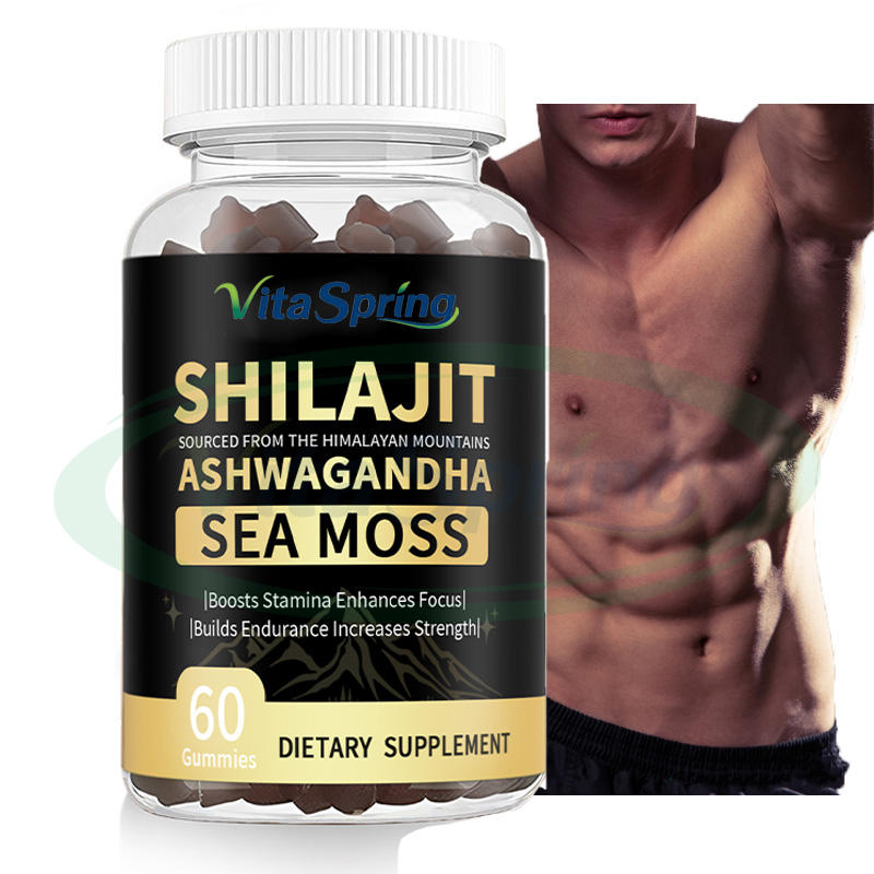 VitaSpring Organic Himalayan Natural Shilajit Gummies Sea Moss ...