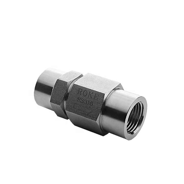 Stainless Steel NPT/BSPT/BSPP Female Thread Check Valve Hydraulic Non ...