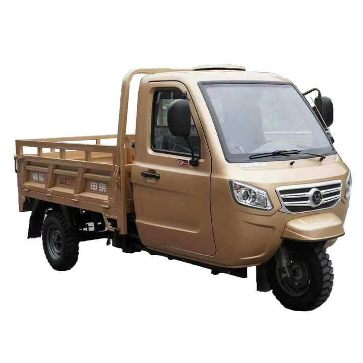 Super Design 250CC Petrol Diesel Cargo Tricycle with Cabin