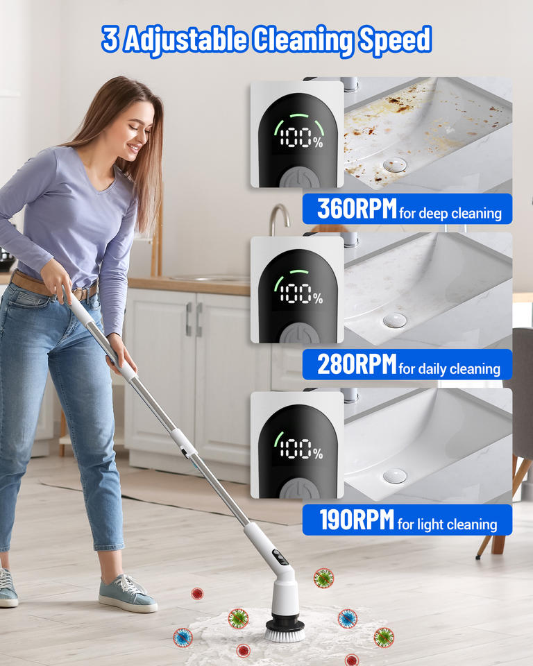 High Quality Portable Household Electric Spin Scrubber Kitchen ...