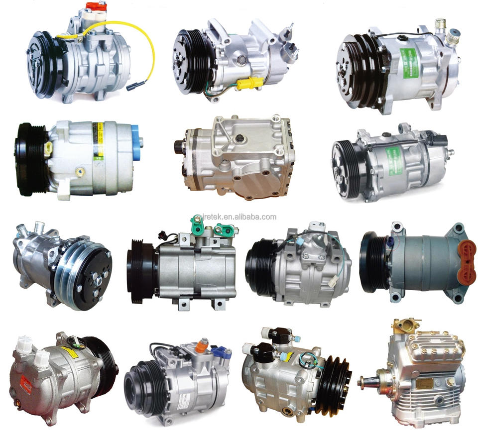 Sanden Type 709 Auto AC Compressor - 12V for Volvo R Fit Ace Models