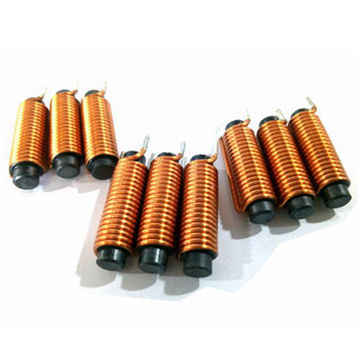 solenoid coils with black ferrite toroids core rod air core inductor ...