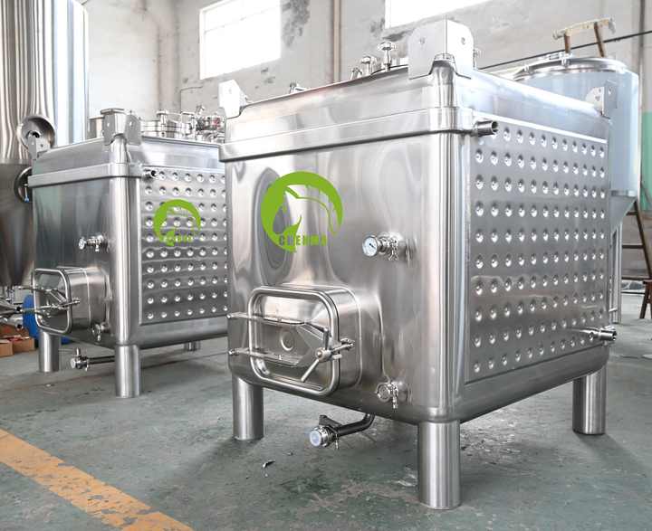 Stainless Steel Ibc Tote Tank With/Without Cooling Jacket 800L 1000L ...
