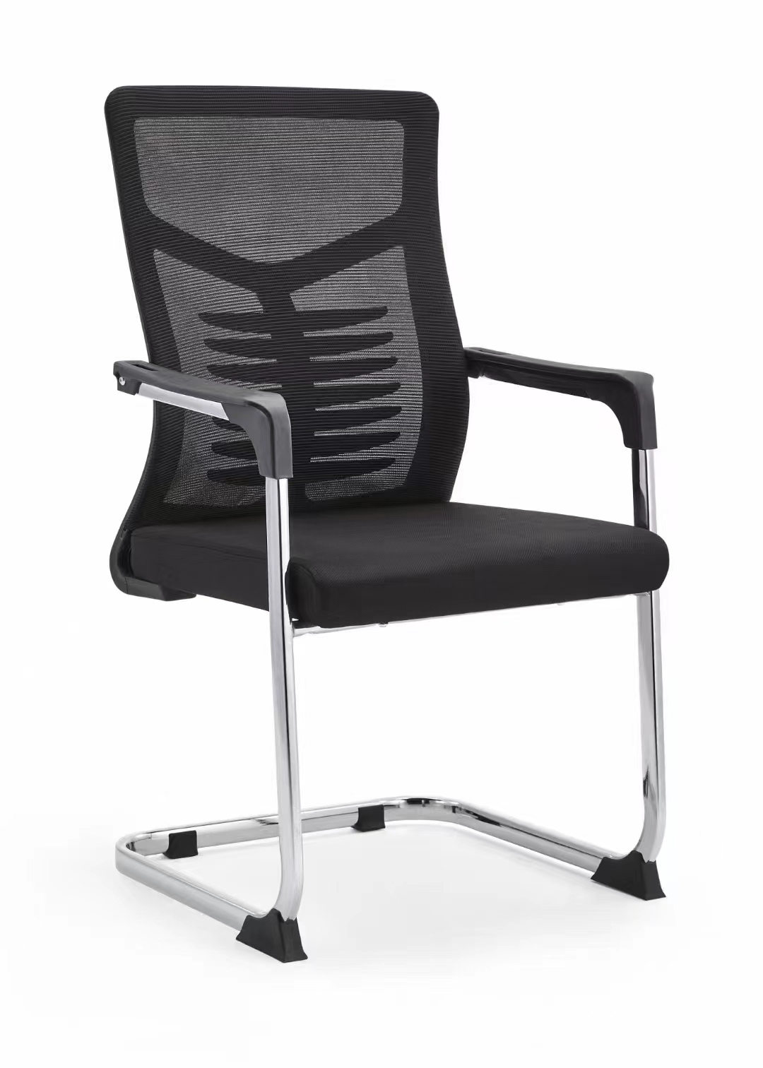 Mesh Office Chair Without Wheels Back Support Training Computer ...