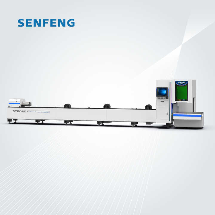 SENFENG SF6020T 1.5/2/3/4/6Kw Laser Tube Machine de découpe Cnc Fiber ...