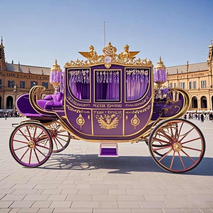 2025 OEM Hot Sale Horse-drawn Sightseeing Electric Royal Carriage ...