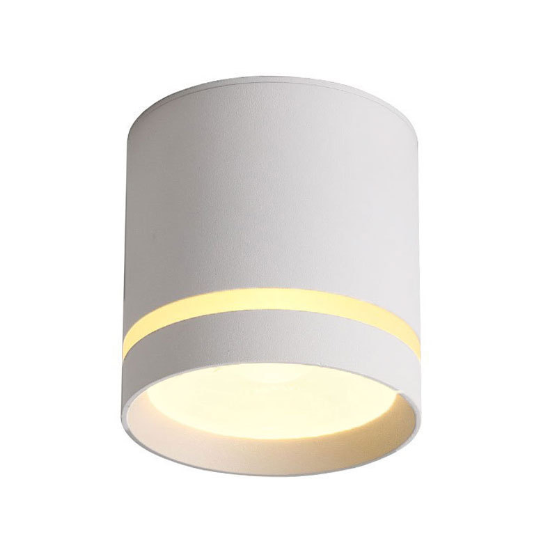 Black LED Concealed Ceiling Lamp, Nordic COB Ceiling Light, Hallway ...
