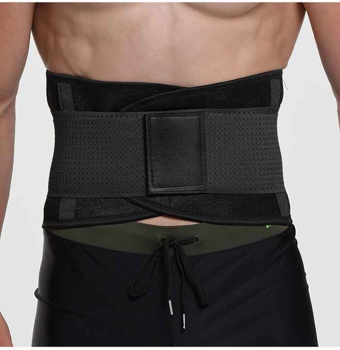 Bases Custom Adjustable Tummy Safety Girdle Elastic Back Lumbar Support ...