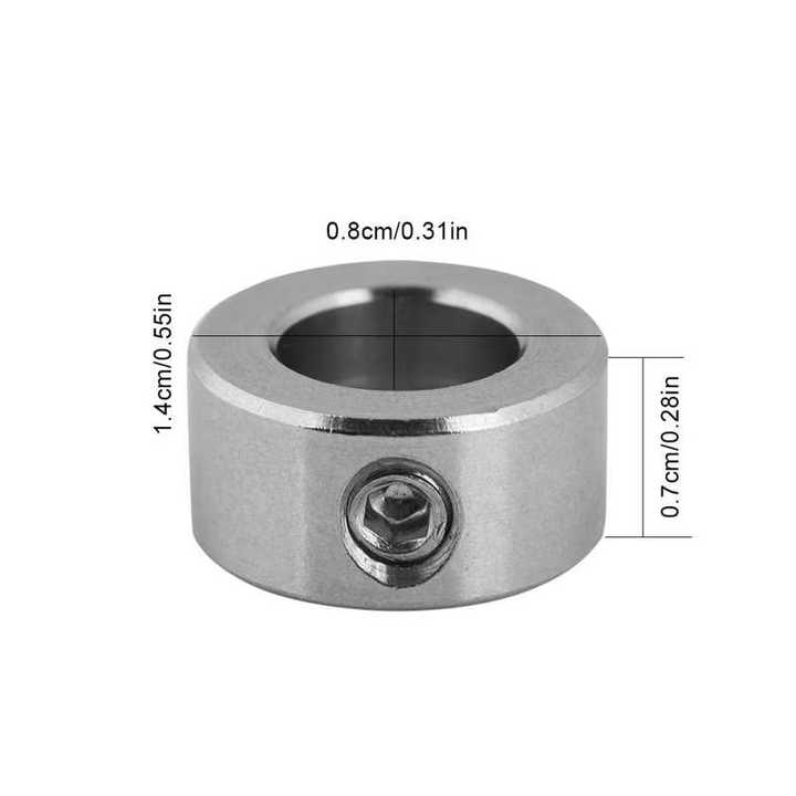 8mm T8 Opensource Lock Collar T8 Lead Screw Lock Stainless Steel ...