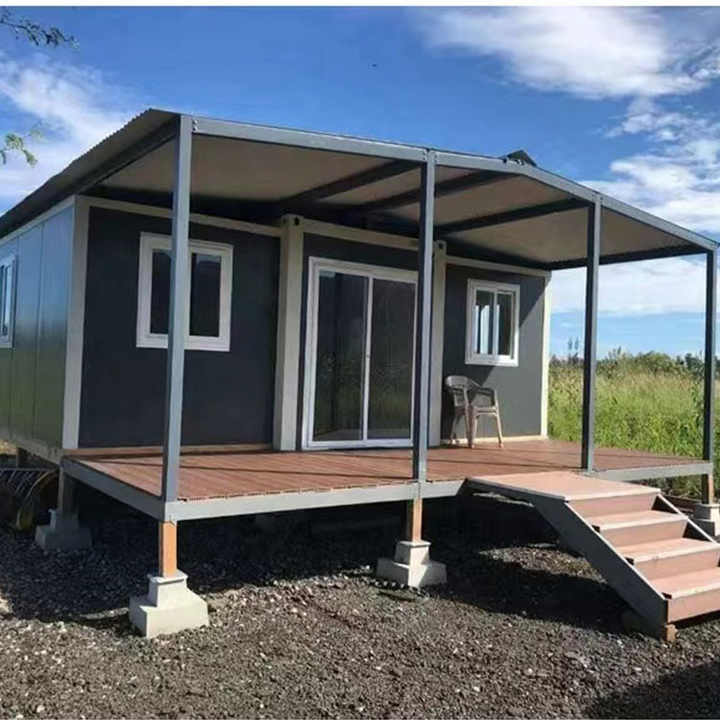 Modular 2 Bedroom 20ft 40ft Prefab Modular Foldable Expandable Container House With Toilet ...