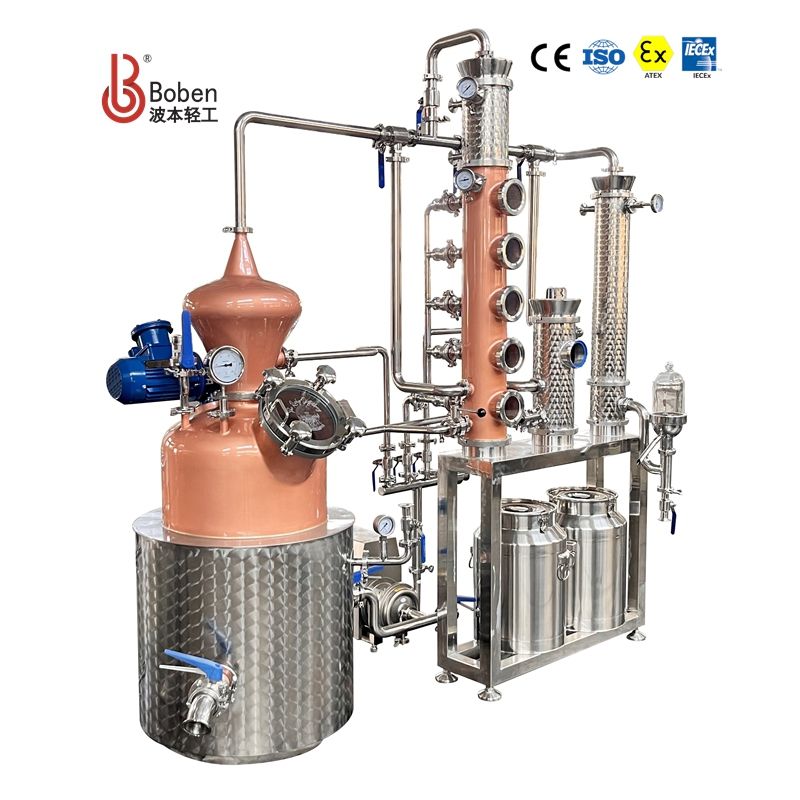 Boben 100L Copper Whisky & Gin Distillation Equipment Alcohol Distiller ...