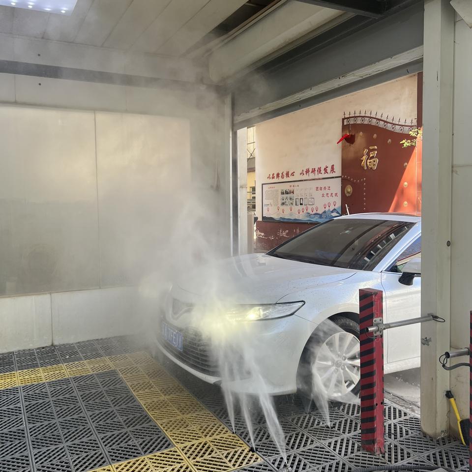 In-Bay Automatic Car Wash Machine Rollover Touchless Single Arm Auto ...