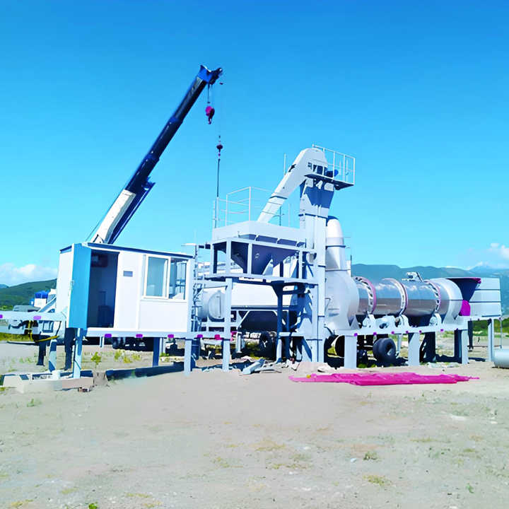 Highly Praised Small Mini Asphalt Mixing Plant Continuous Asphalt ...