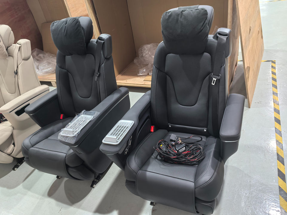 JXY J-6550 Mercedes Sprinter V-Class Rear Luxury Leather Seats Aero ...