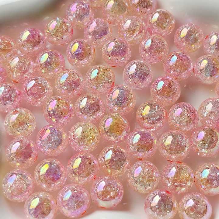 Wholesale Color Gradient Burst 16mm Round Beads Diy Handmade Beading ...