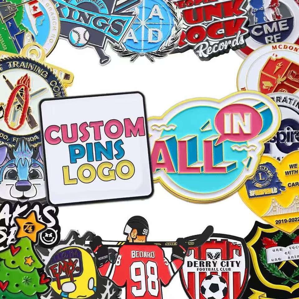 Wholesale Customization Personalized Design Metal Badge Decorative ...