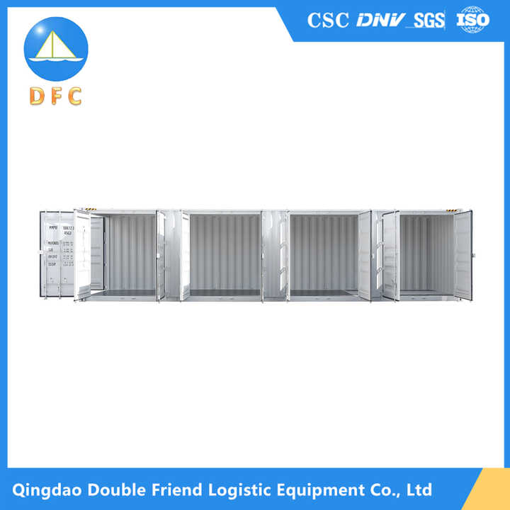 40HC Open Side Container with 4 Side Doors 40FT OS-Durable and ...