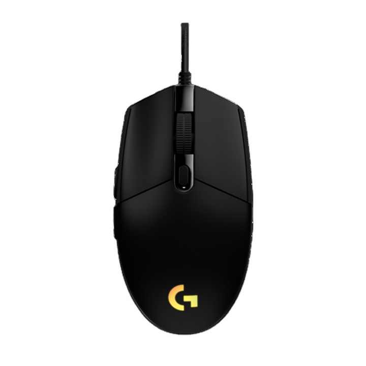 Logitech G102 Ergonomic Wired Gaming Mouse - 6 Buttons, RGB