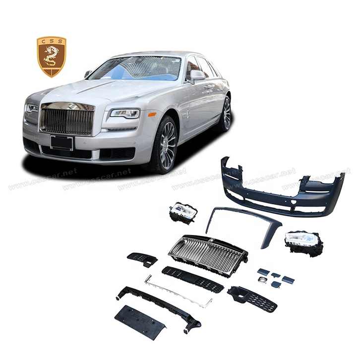 Car Conversion Body Kit Ghost I Old to New Upgrade to III Front Bumper ...