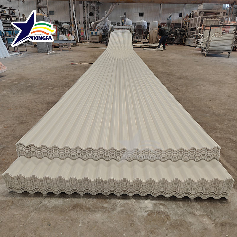 100% New Materials Roof Project /Own House Low Price Garage Sinusoidal ...