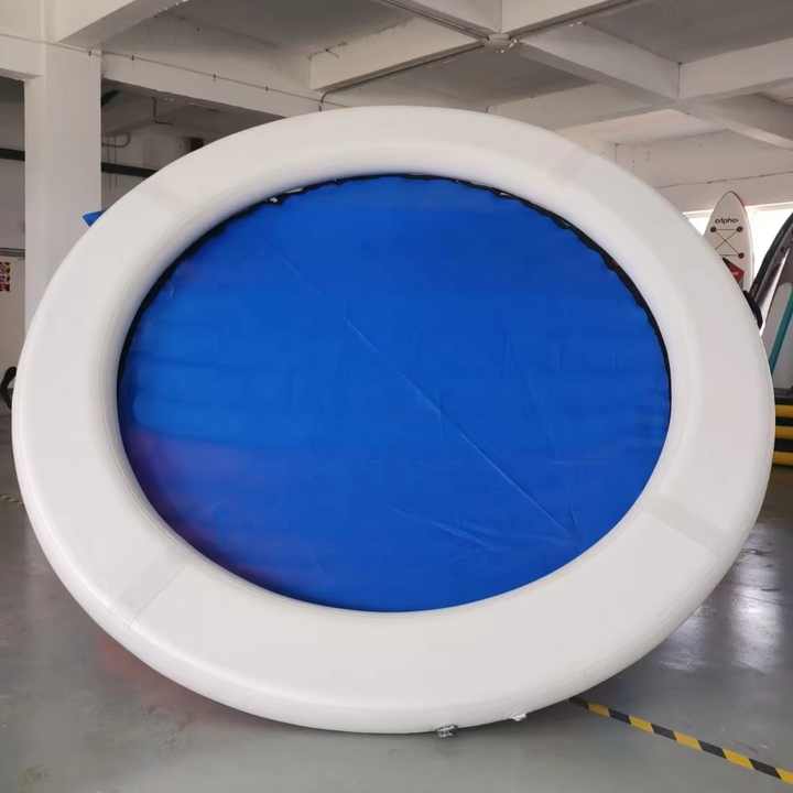Heavy Duty Floating Dock Round Floating Ring Inflatable Raft Platform ...