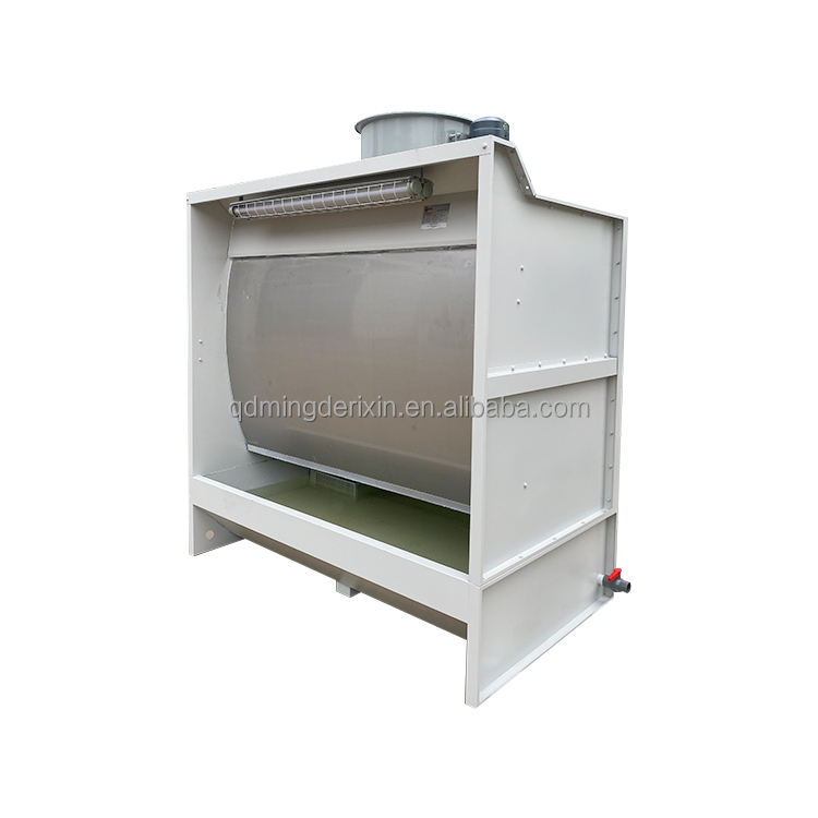 CE Wet Type Spray Cabinet Surface Treatment Spray Booth Customized ...