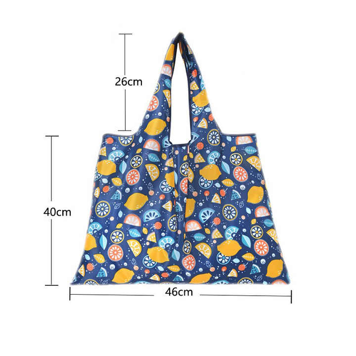 Wholesale Promotion Portable Eco-friendly 190T Polyester Fold Tote ...
