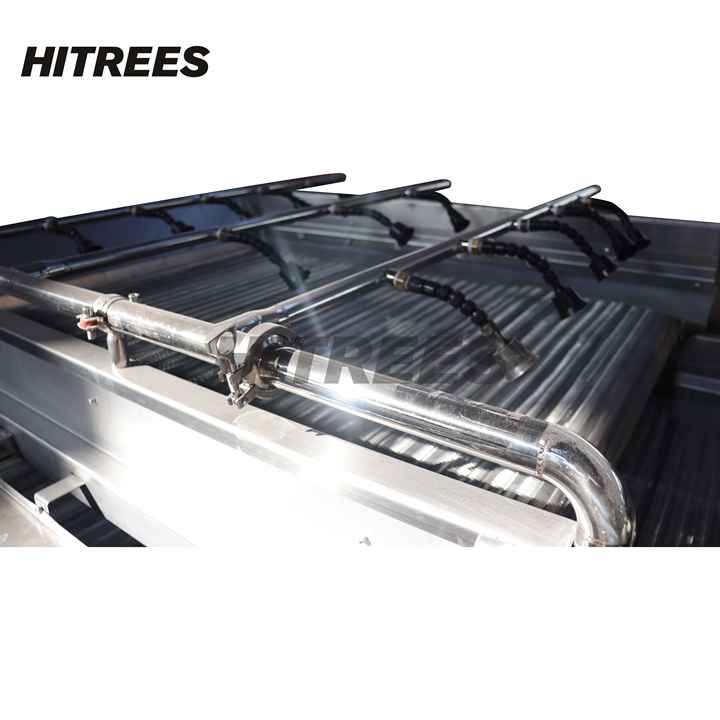 Water Spraying Type IQF Fish Shrimp Seafood Ice Glazing Machine ...