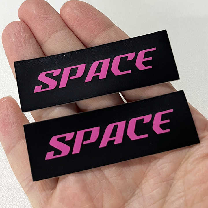 Custom 3d Raised logo High Density Silicone Patch Iron on Vinyl Heat ...