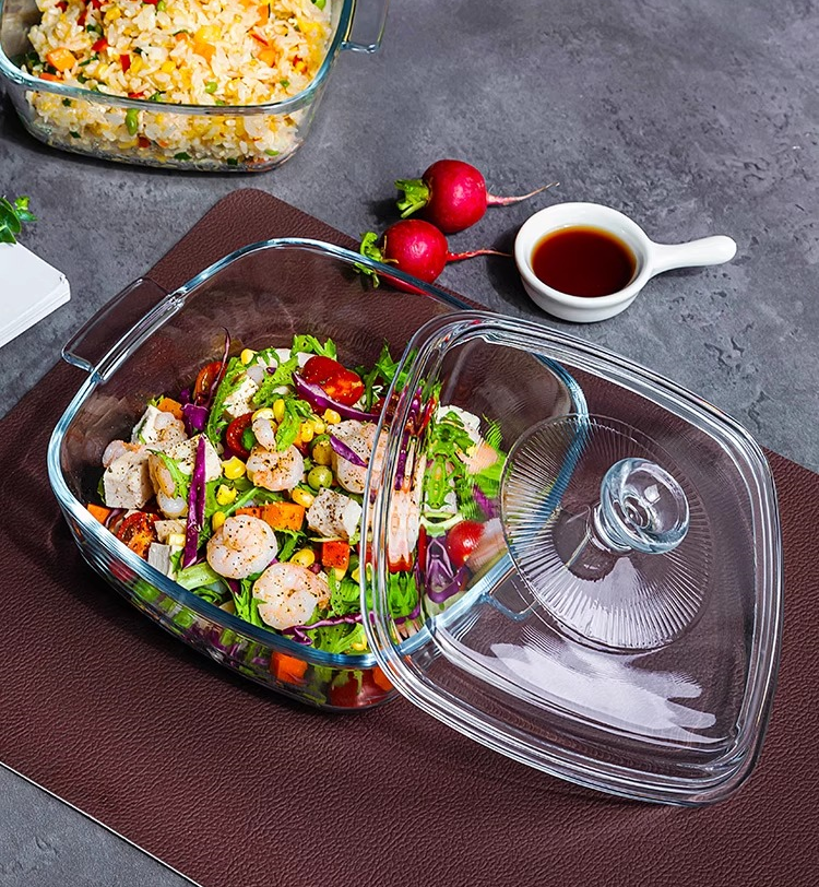 High Quality Glass Kitchenware Cookwares Set Household Glass Soup Pot ...